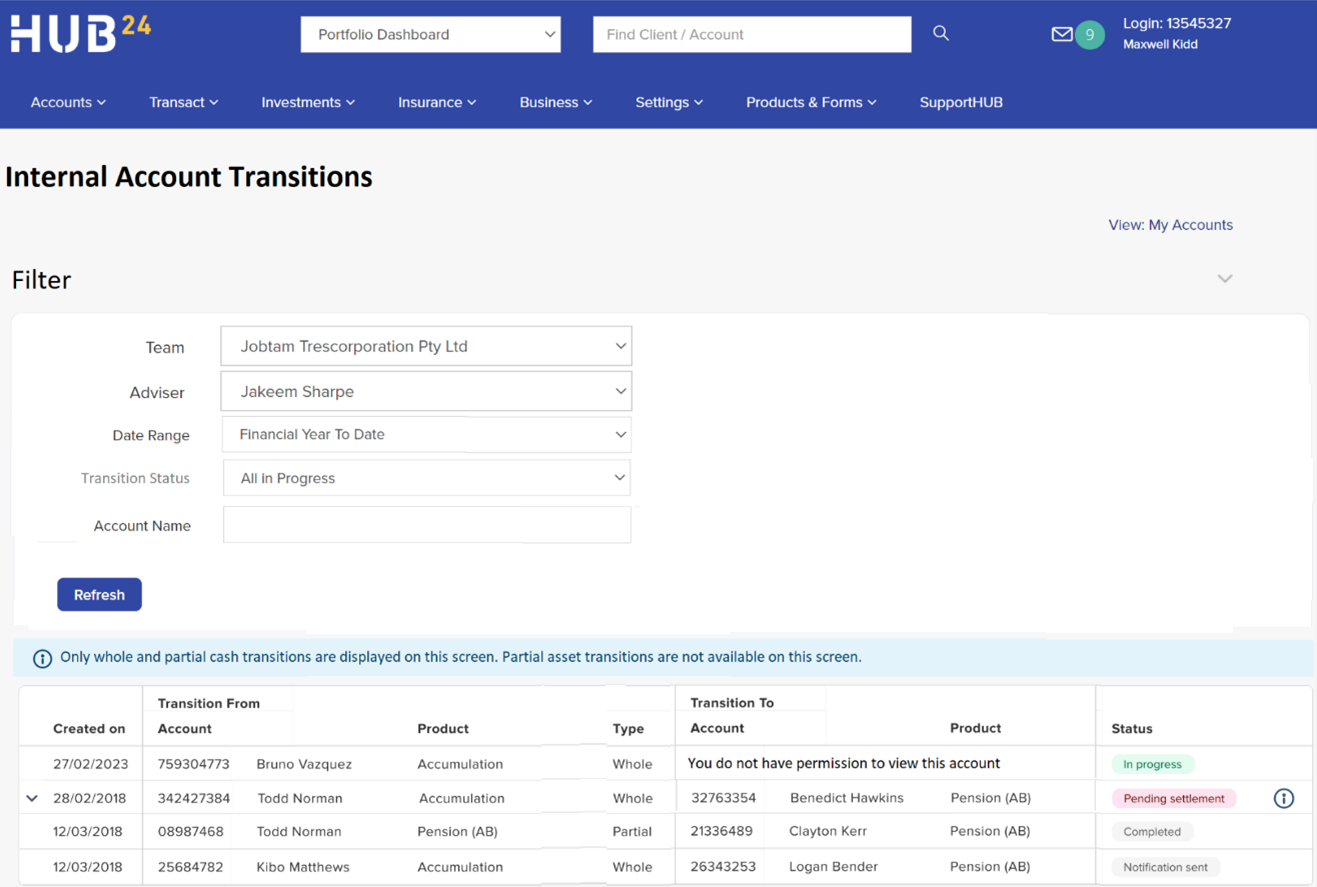 Recent platform enhancements | HUB24